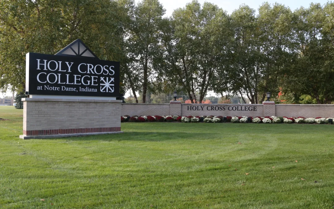 Holy-Cross-College-sign-30 - Hayes Design Co